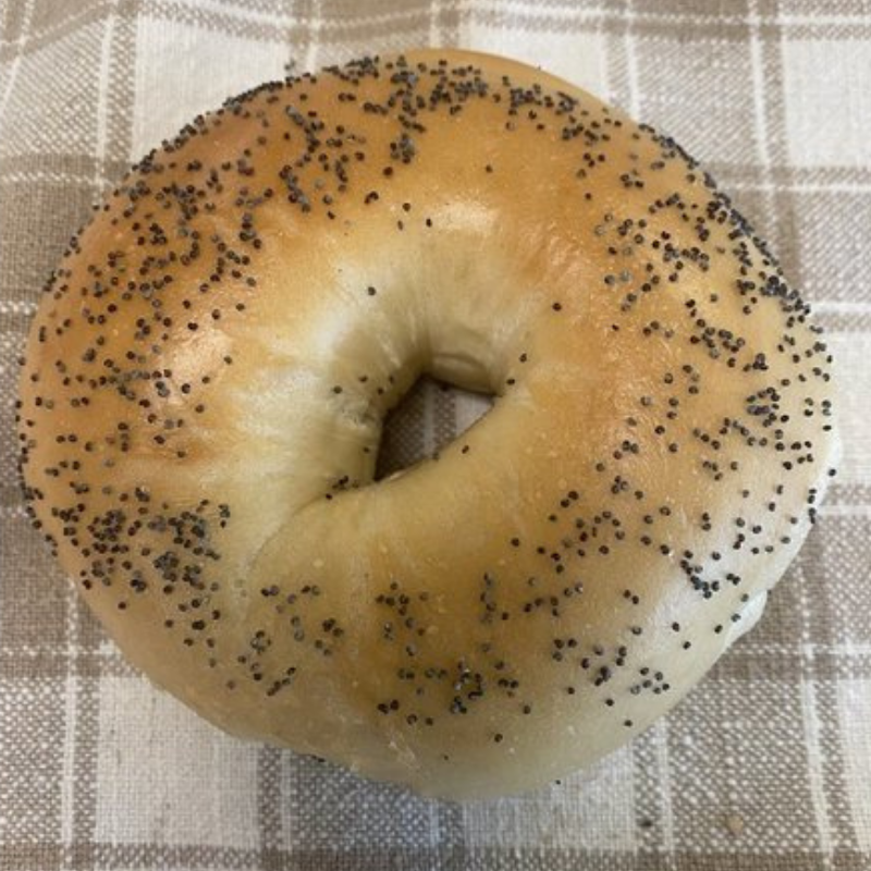 Poppy Seed Bagel | Bagel Lovers Cafe